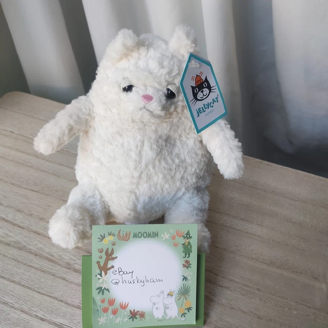 JELLYCAT SMALL AMORE Cream Cat AM6CC BNWT New With Tags Retired Soft ...