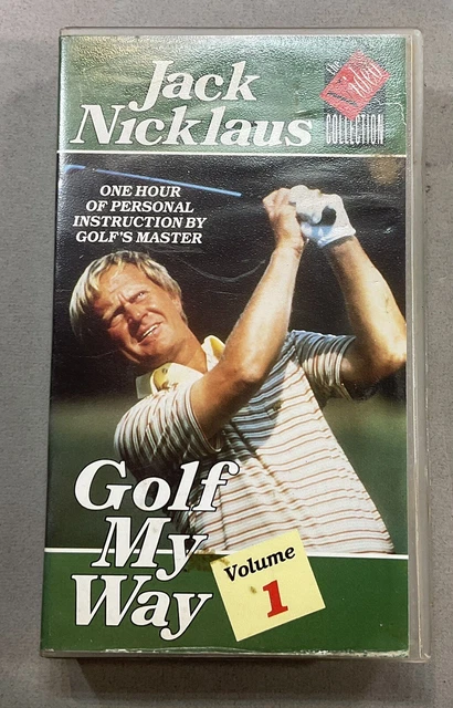 JACK NICKLAUS, GOLF My Way, Volume 1, VHS Video 1987 £2.95 - PicClick UK