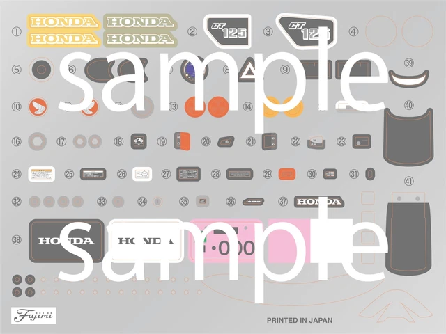 FUJIMI 1/12 HONDA CT125 Hunter Cub Eucalyptus Green Custom Ver ...