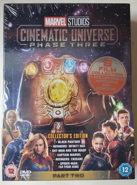 MARVEL STUDIOS CINEMATIC Universe: Phase Three Part Two DVD Box Set New ...