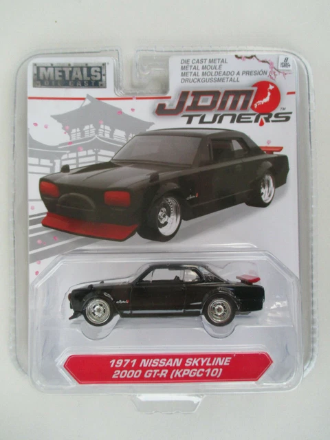 JADA JDM TUNERS *1971 Nissan Skyline 2000 Gt-R (Kpgc10)* Metal1:64 ...