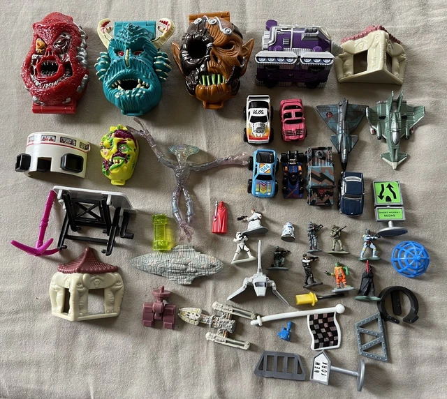 VINTAGE 90S MIGHTY Max Micro Machines Star Wars Toys LOT OF 50 Pieces ...