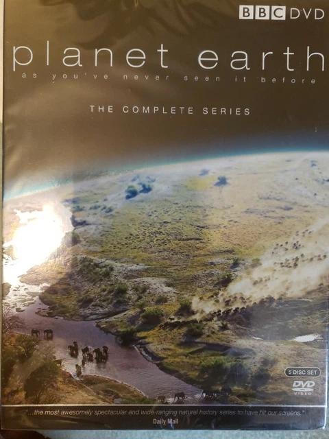 PLANET EARTH COMPLETE Series (5 Disc) Dvd Boxset *** New & Sealed ...