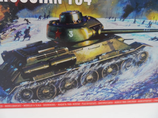 AIRFIX A01316V 1:76TH Scale Vintage Classics Russian T-34 Tank Model ...