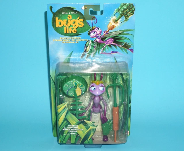 A BUG'S LIFE Action Figure Princess Atta Moc Mosc 1998 Mattel Disney ...