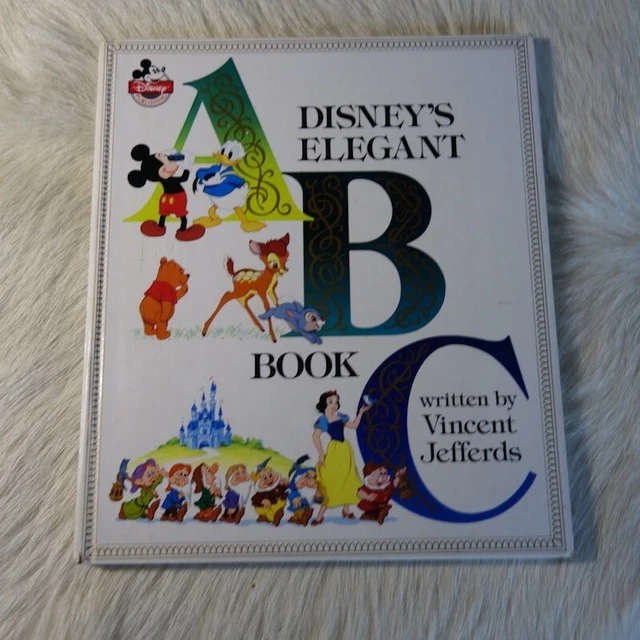 VINCENT JEFFERDS DISNEYS ELEGANT ABC Book Vintage Donald Duck Vintage ...