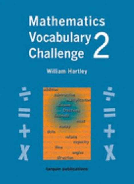 MATEMÁTICAS VOCABULARIO CHALLENGE: A Key Etapa 2 Basado En La U. K. Na EUR 6,15 - PicClick FR