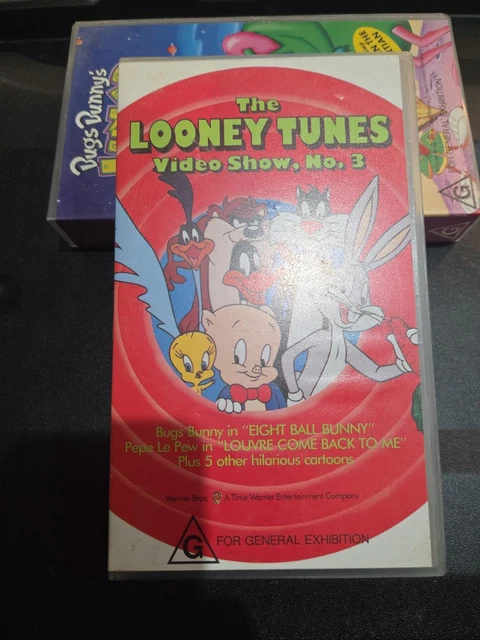 THE LOONEY TUNES Video Show No. 3, VHS Tape Rated G $19.99 - PicClick AU