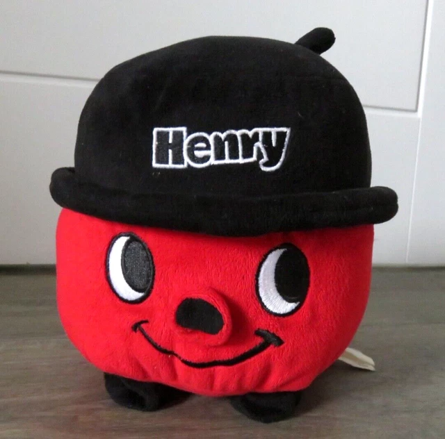 CASDON HUGGABLE RED Original Henry Hoover Vacuum Cleaner Soft Toy ...