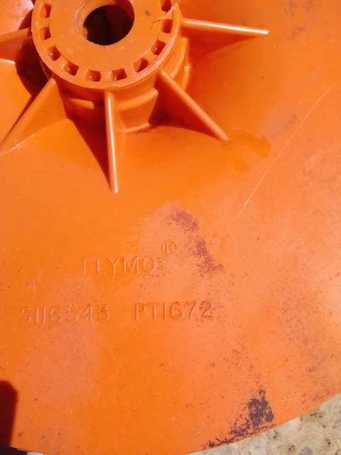 FLYMO TL 2 Stroke Petrol Hover Mower Impeller Fan £49.99 - PicClick UK