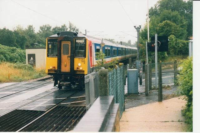 RAILWAY PHOTO CLASS 317 317325 @ Shelford 10/8/99 for Cambridge £0.99 ...