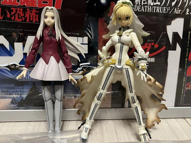 FIGURINE FIGMA FATE Saber Nero Bride Irisviel von Einzbern Max Factory ...