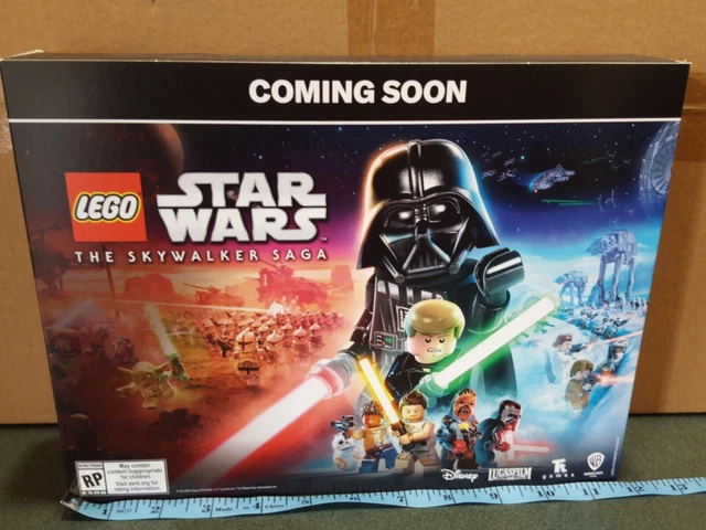 LEGO STAR WARS The Skywalker Saga Promo Display Standee Nintendo PS5 ...