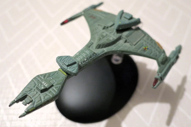 EAGLEMOSS STAR TREK Klingon Attack Cruiser Vor'cha-Class #20 EUR 9,29 ...