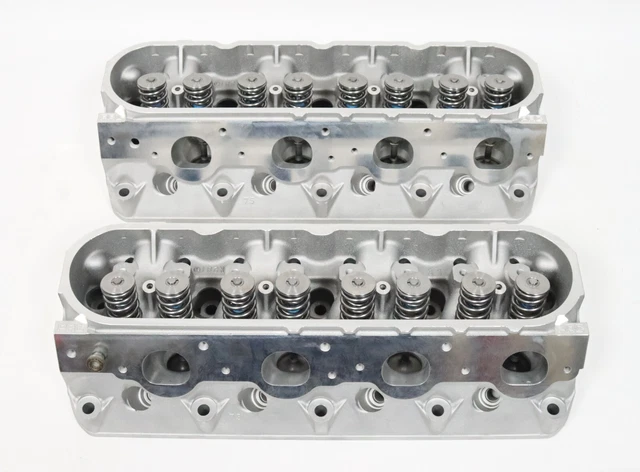 TEXAS SPEED PRC LS3 Aluminum CNC Ported Cylinder Heads w/ Dual Springs ...