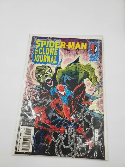 SPIDER-MAN THE CLONE Journal #1 Scarlet Spider Reilly Venom Eddie Brock ...
