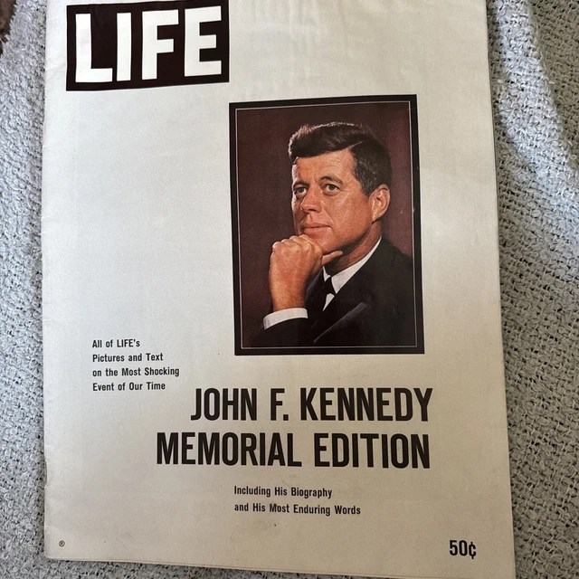 LIFE MAGAZINE DECEMBER 1963 John F. Kennedy Memorial Edition £5.92 ...