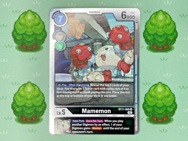 DIGIMON - MAMEMON - BT11-068 - Dimensional Phase - Rare EUR 1,45 ...