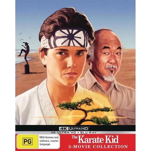 THE KARATE KID: 3 Movie Collection 4K Ultra HD + Blu-ray | Region Free ...