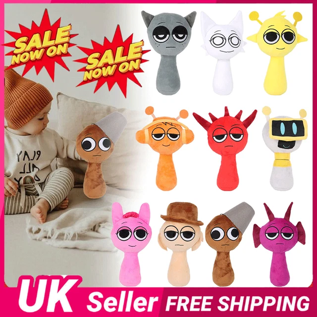 SPRUNKI PLUSH OREN Sprunki Plush Sprunki Fun Bot Plush for Fans Gift KL ...