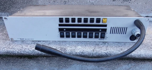 RTS/TELEX IKP-950 COMMUNICATION Matrix System Intercom Control Unit 2U ...