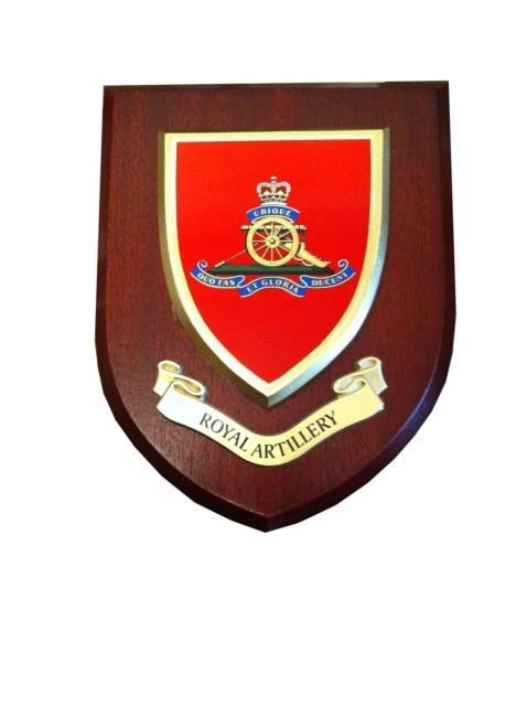 ROYAL ARTILLERY MILITARY Shield Wall Plaque £24.99 - PicClick UK
