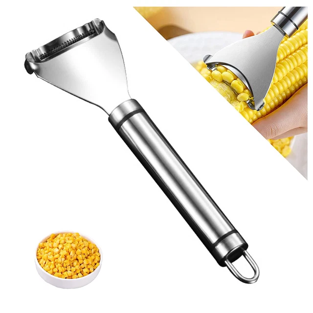 CORN STRIPPER STAINLESS Steel Corn Shucker with Ergonomic Handle ...