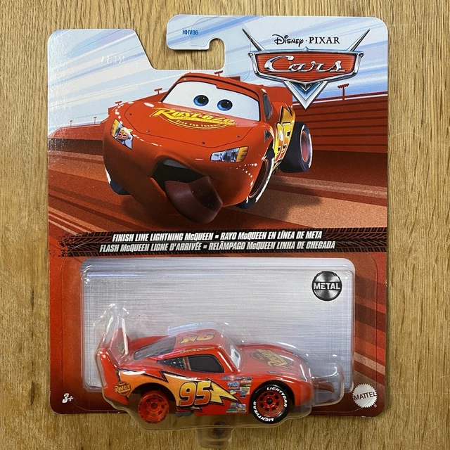 DISNEY PIXAR CARS FINISH LINE LIGHTNING MCQUEEN 2022 1:55 DIECAST TOKYO ...