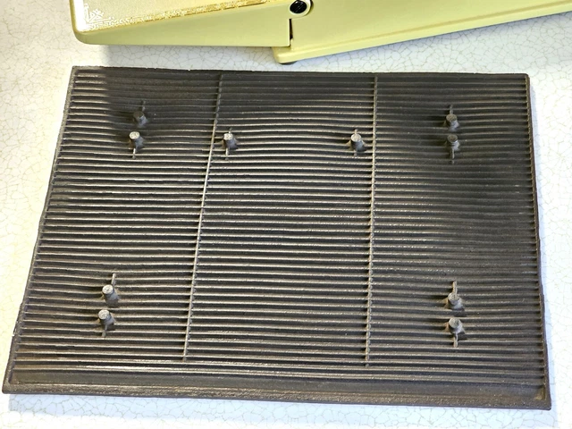 VINTAGE SINGER SEWING Machine Rubber Mat ~ Treadle or Table w/ Non-slip ...