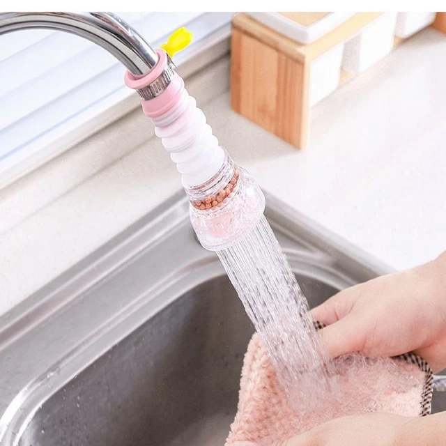 360°ROTATING FAUCET NOZZLE Tap Water Faucet Water Filter Splash-proof ...