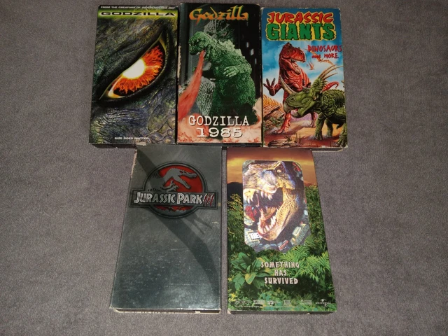 GODZILLA 1985/GODZILLA/JURASSIC PARK: Lost World/JP III/Giants ...