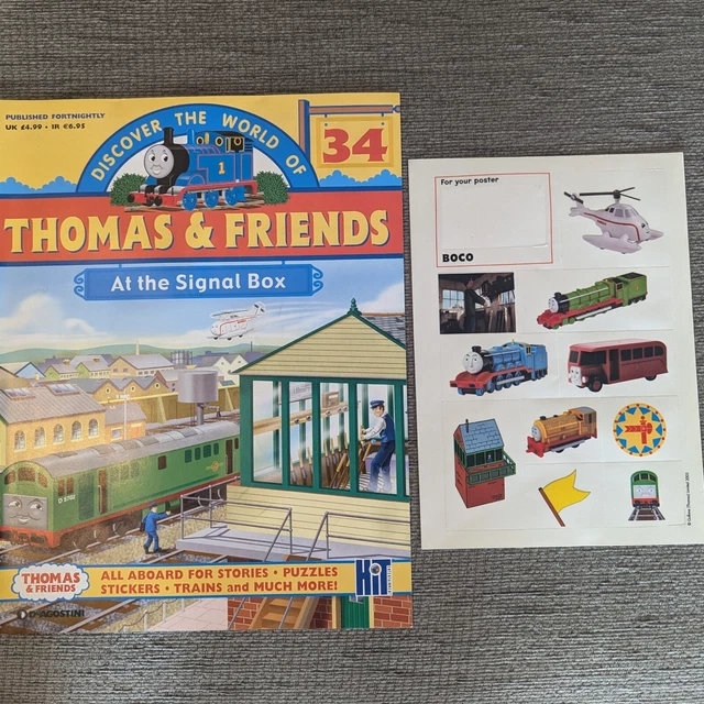 THOMAS & FRIENDS Deagostini Magazine Issue 34 Thomas The Tank Engine ... THOMAS & FRIENDS Deagostini Magazine Issue 34 Thomas The Tank Engine ...