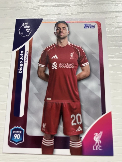 TOPPS PREMIER LEAGUE 2026 Card Diogo Jota Liverpool EUR 2,29 - PicClick DE