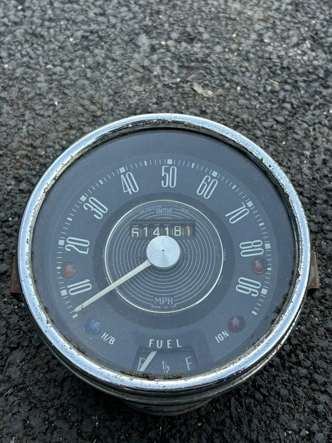 CLASSIC MINI SMITHS Speedo 90mph 850cc 1000cc SN4421 115S 408 Austin ...