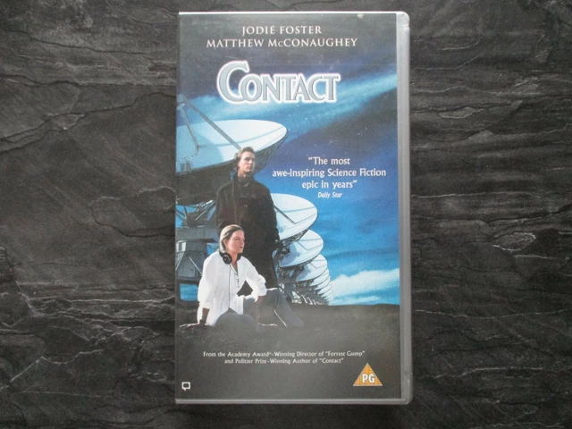 CONTACT VHS ORIGINAL Warner Vhs Home Video Vhs Not Big Box Vhs Ex ...