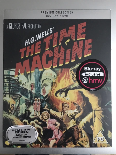THE TIME MACHINE Blu-Ray Rod Taylor 1960 Premium Exclusive Edition New ...