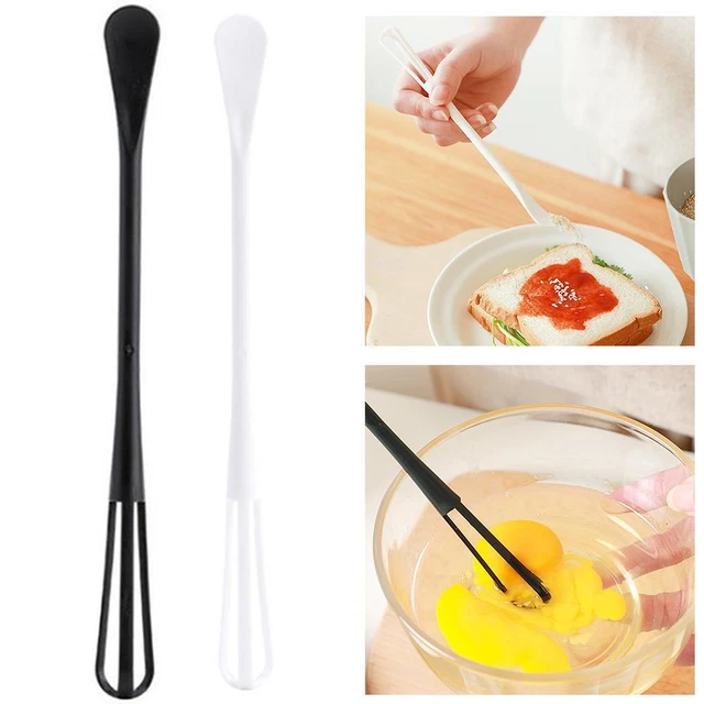 MINI PLASTIC WHISK Mixer Hand Egg Beater Stirrer Tool AU Blender Baking ...