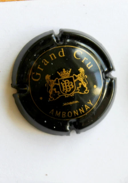 ANCIENNE PLAQUE DE Muselet, Capsule De Champagne - Ambonnay Grand Cru ...