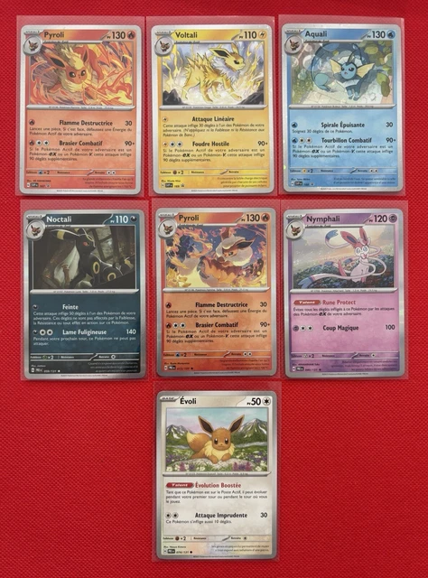 LOT DE 7 Evolution Pokémon Evolution Prismatique Ev8.5 FR EUR 10,00 - PicClick FR