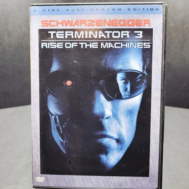 TERMINATOR 3: RISE of the Machines DVD 2003 Full-Screen - 2 Disc Set ...
