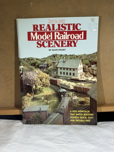 HOW TO BUILD realistic model railroad scenery frary book kalmbach £8.29 ...