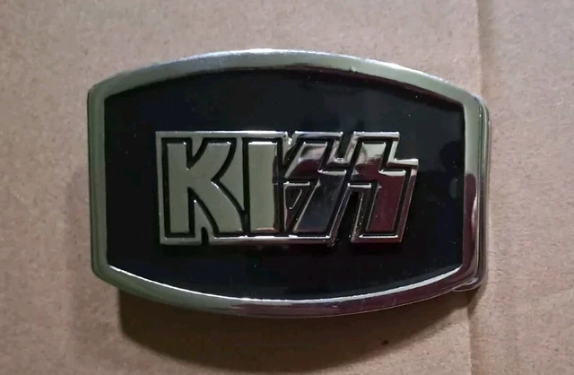 BELT BUCKLE &KISS PAUL GENE ACE PETER New in felt giftbag $29.27 ...