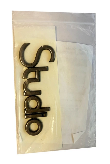 GENUINE NEW FORD STUDIO Boot Badge Focus Mk1 1998-2004 Special Edition ...