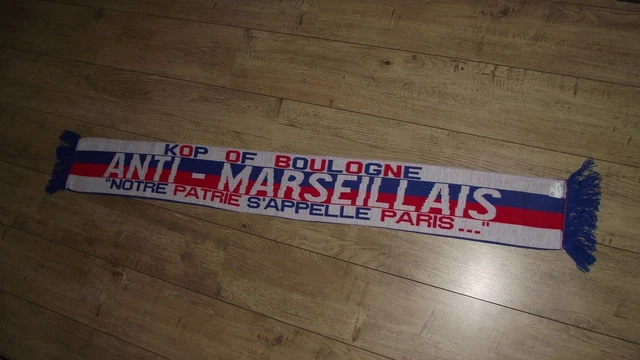 ANCIENNE RARE ECHARPE Kop Boulogne Psg Vintage Paris Kob Ultra EUR 42 ...