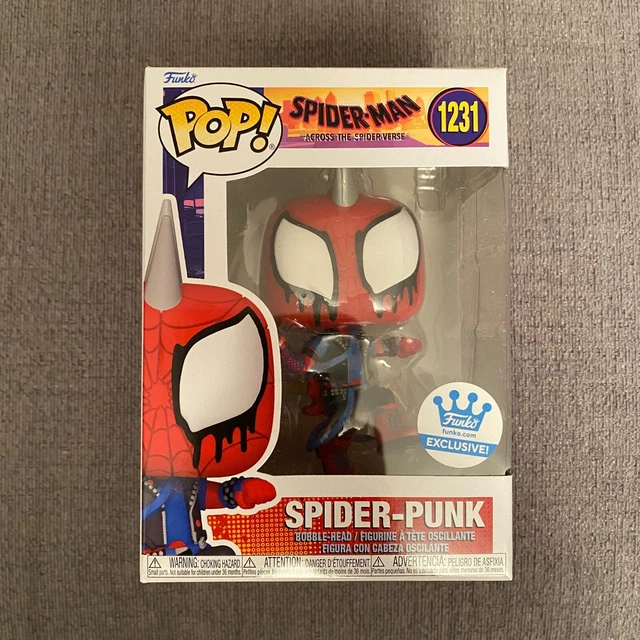 SPIDER-PUNK FUNKO POP! #1231 Spider-Man Across the Spiderverse Marvel ...