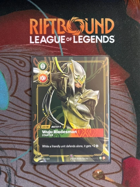 RIFTBOUND WUJU BLADESMAN Master Yi OGS 019/024 £20.43 - PicClick UK