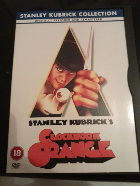 A CLOCKWORK ORANGE DVD (2001) Malcolm McDowell, Kubrick (DIR) cert 18 ...