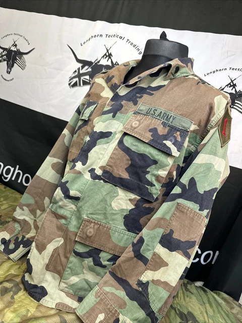 US ARMY M81 Woodland BDU 1st Infantry Big Red One Medium Regular ...