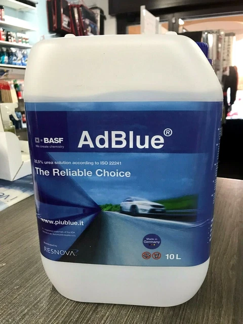 LIQUIDO ADDITIVO ADBLUE Basf 10 Litri Motori Diesel Scr Start Urea Euro 4/5/6 EUR 23,40 ...