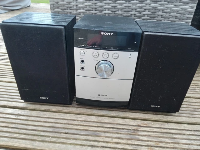 SONY CMT-EH15 MICRO Hi-Fi Stereo System AM/FM RDS Radio CD Player ...
